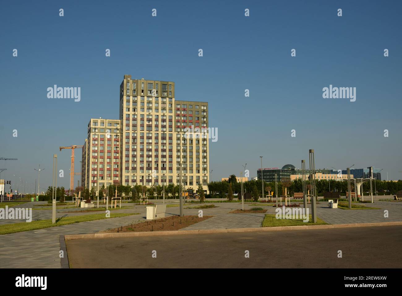 Astana (Nur-Sultan), Kazakhstan – Modern buildings in Astana (Nur ...