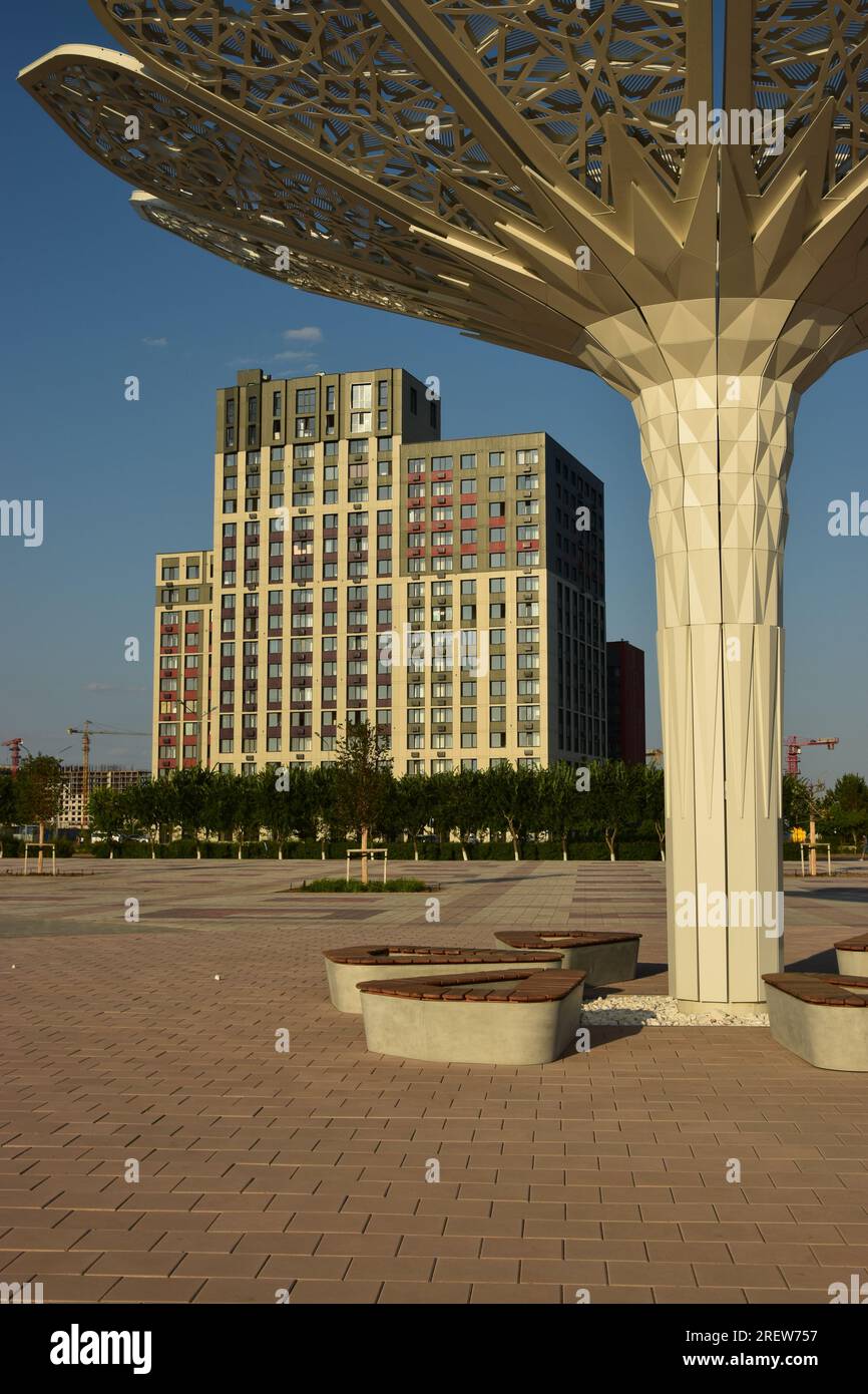 Astana (Nur-Sultan), Kazakhstan – Modern buildings in Astana (Nur ...