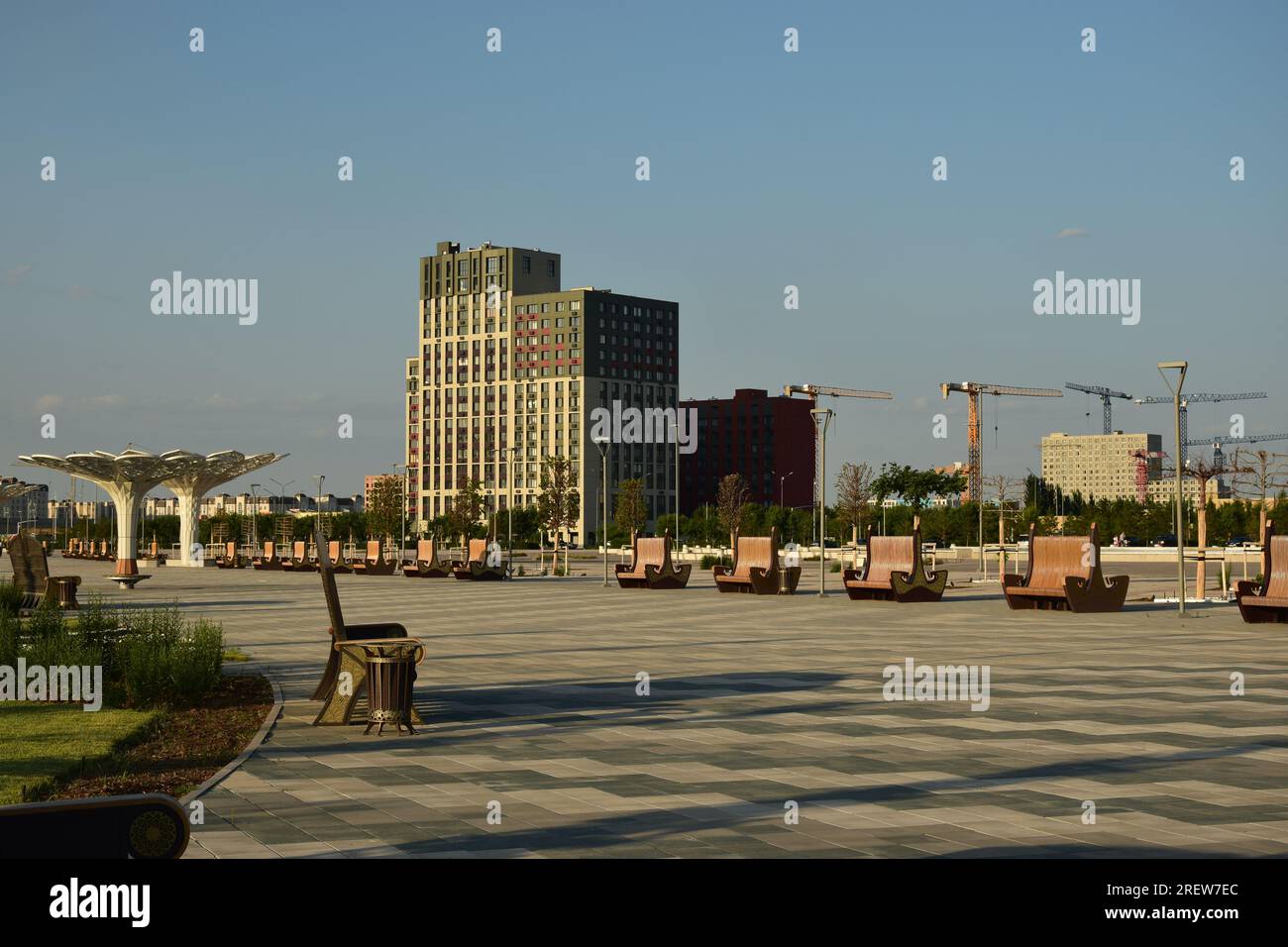 Astana (Nur-Sultan), Kazakhstan – Modern buildings in Astana (Nur ...
