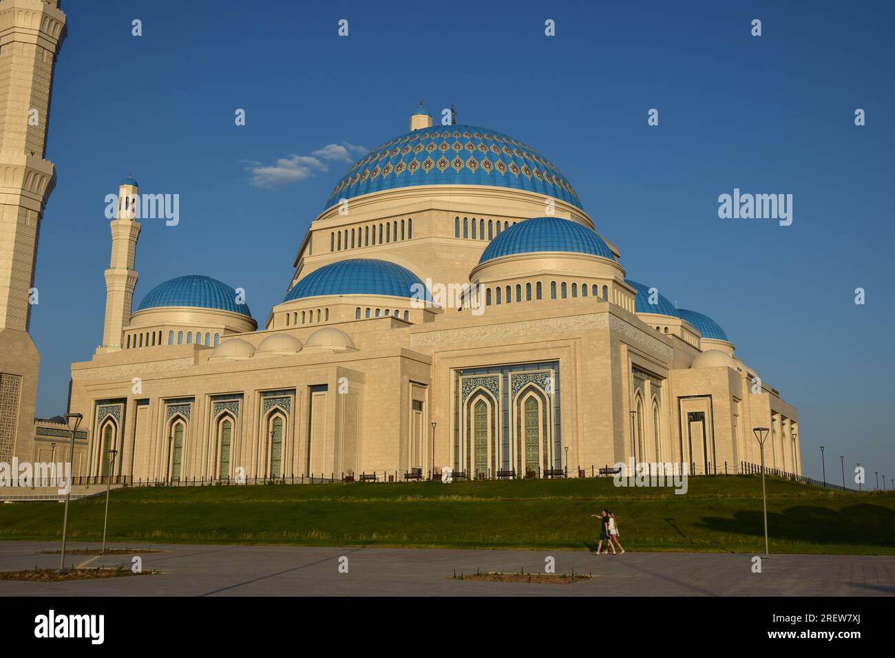 Astana (Nur-Sultan), Kazakhstan – Main Mosque in Astana (Nur-Sultan ...