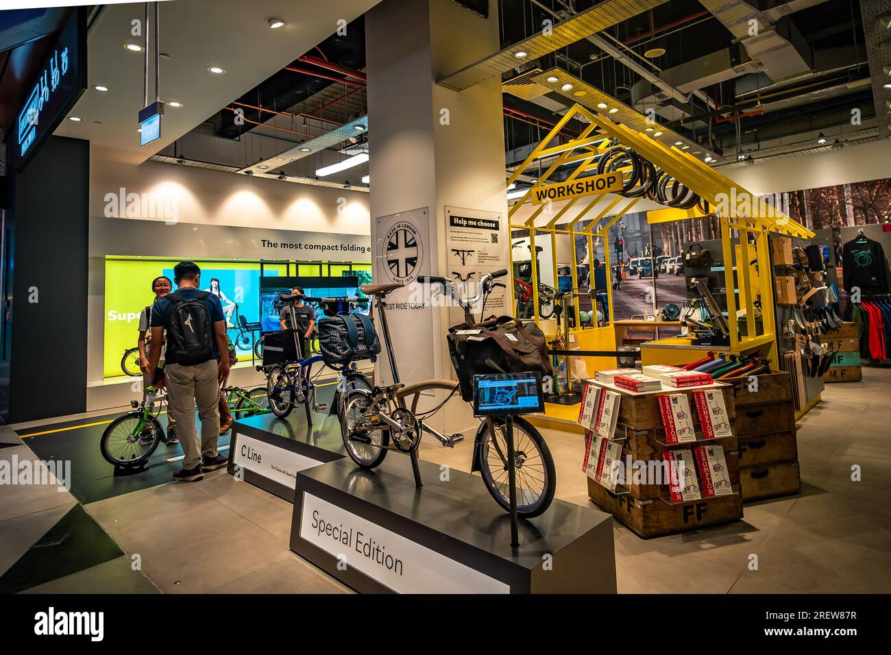 Funan mall is a social retail space for discovery, learning and ...