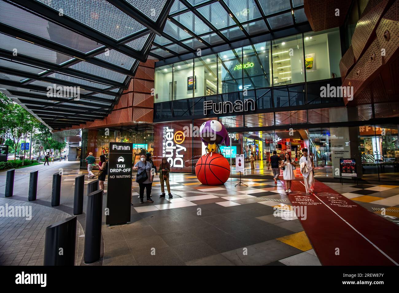 Game On Global Tour by Edgar Plans at Funan mall Singapore Stock Photo ...