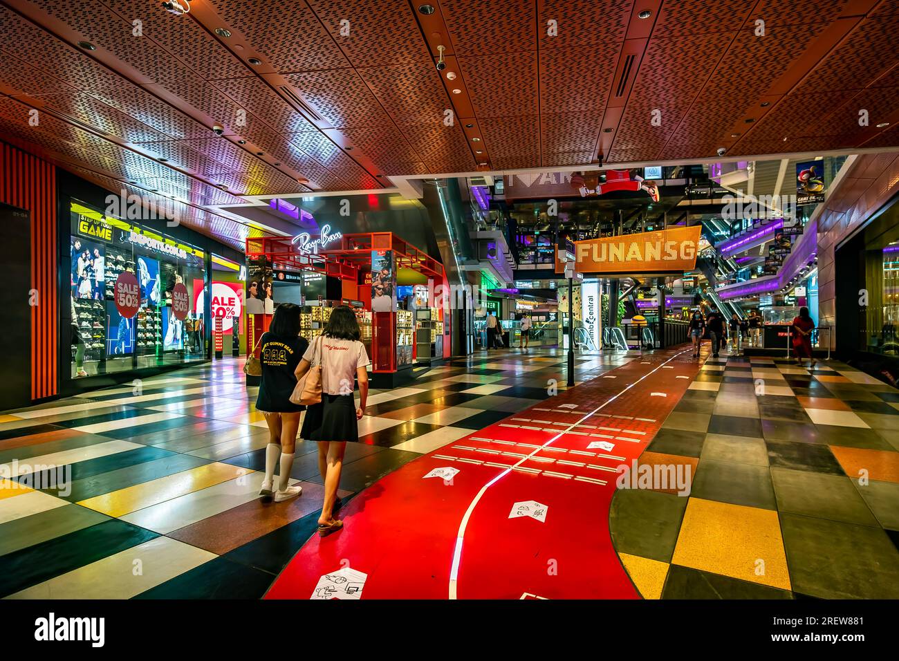 Funan mall is a social retail space for discovery, learning and ...