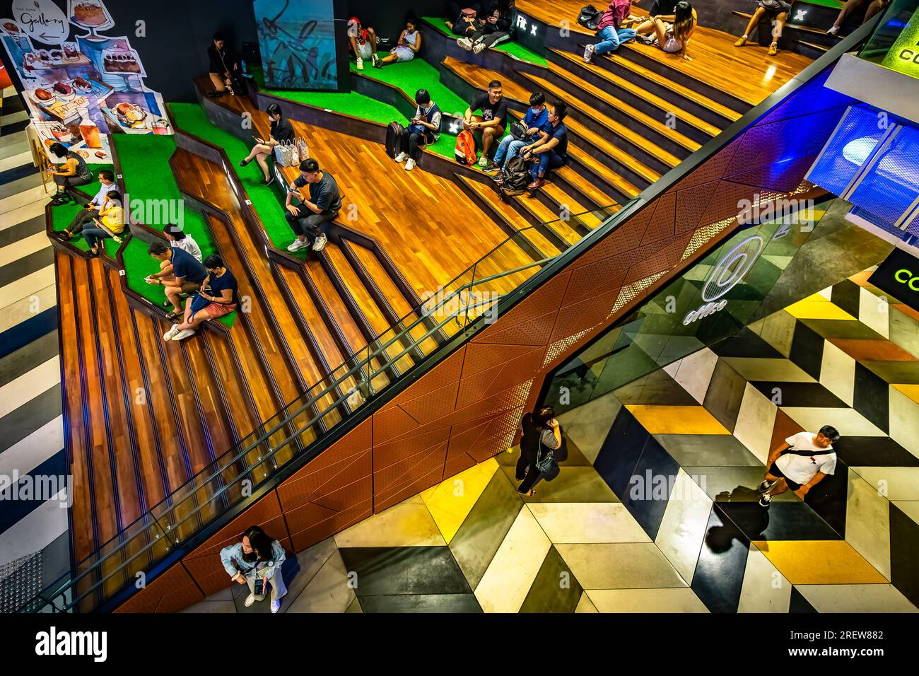 Funan mall is a social retail space for discovery, learning and ...