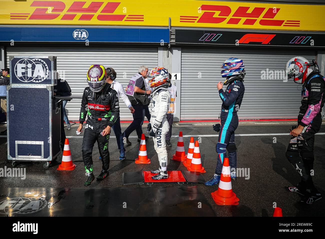 #22 Yuki Tsunoda, (JAP) Alpha Tauri, Honda during the Belgian GP, Spa ...
