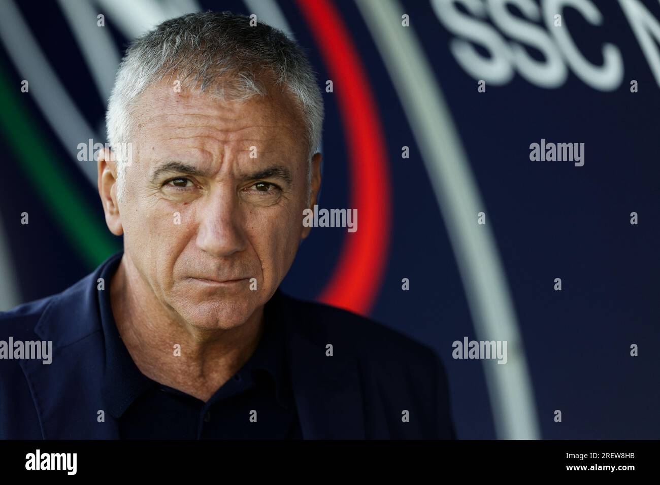 SSC Napoli's italian sport director Mauro Meluso looks during friendly ...