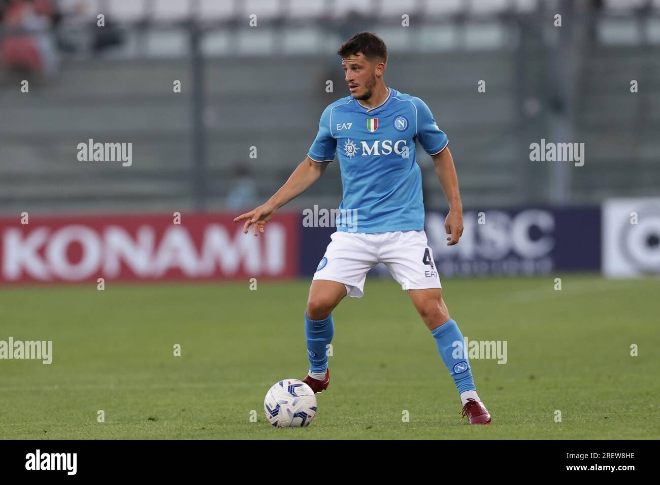 SSC Napoli's German midfielder Diego Demme during friendly match SSC ...