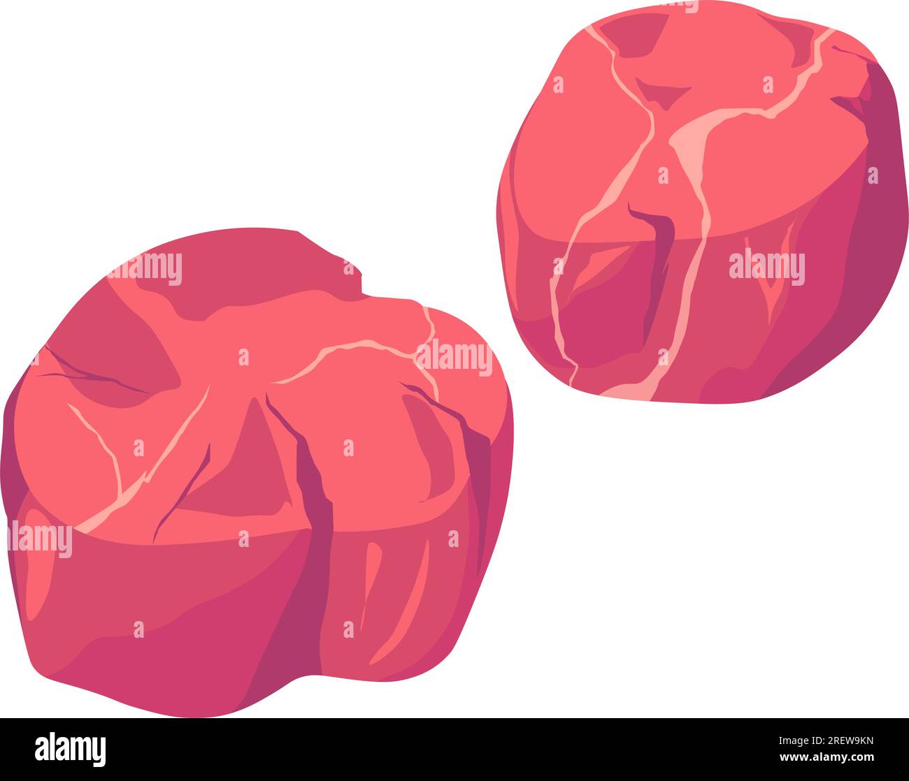 Meat production and butchery Cut Out Stock Images & Pictures - Alamy