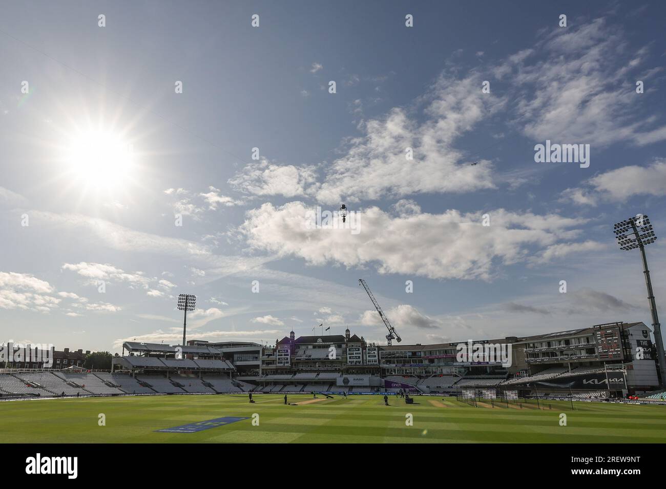 A general view of The Kia Oval during the LV= Insurance Ashes Fifth ...