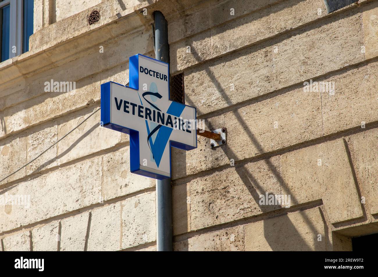 Bordeaux , France - 07 25 2023 : Veterinaire doctor animal veterinary ...
