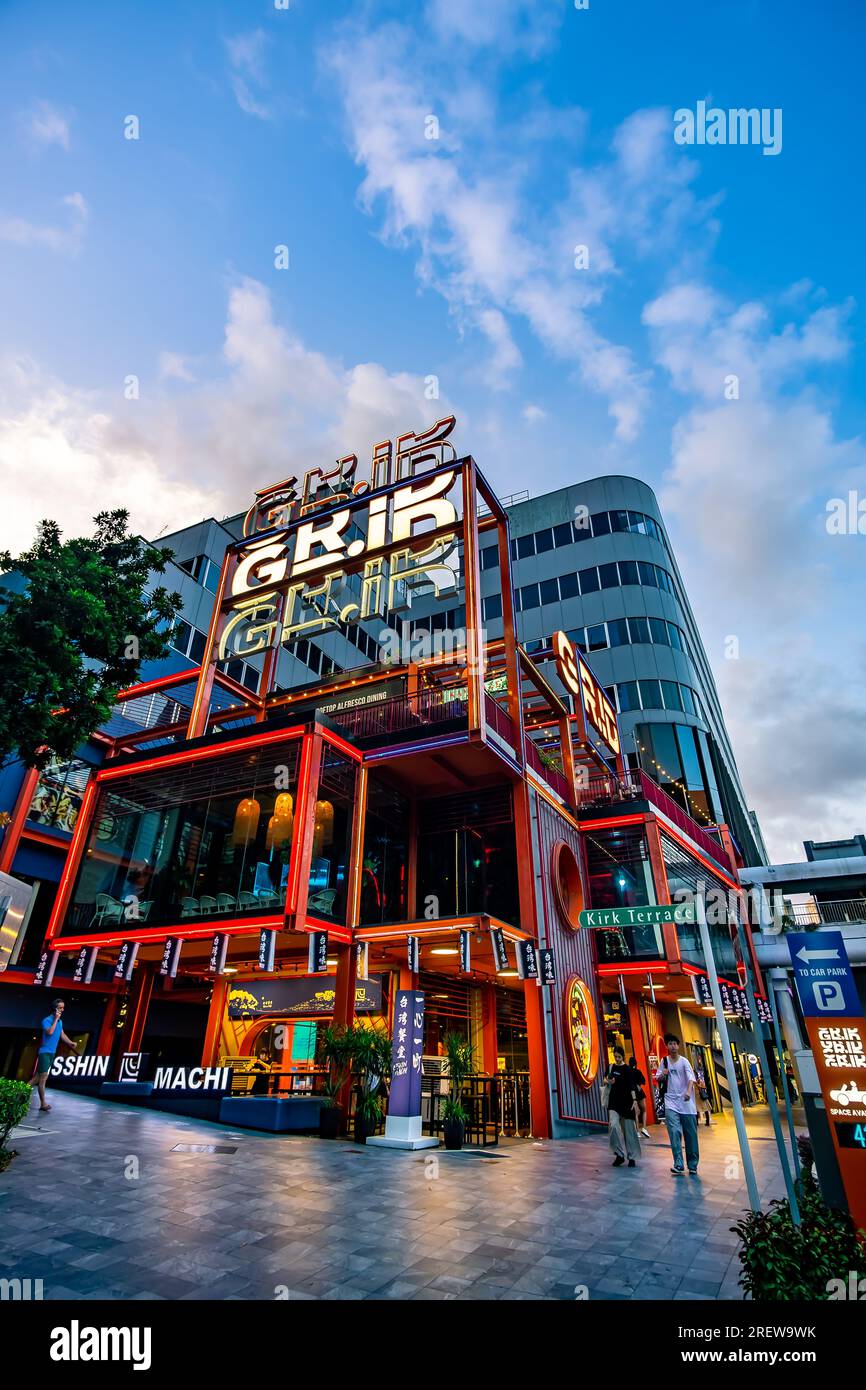 GR.iD mall In Dhoby Ghaut With Cyberpunk Vibes, Previously Known As ...