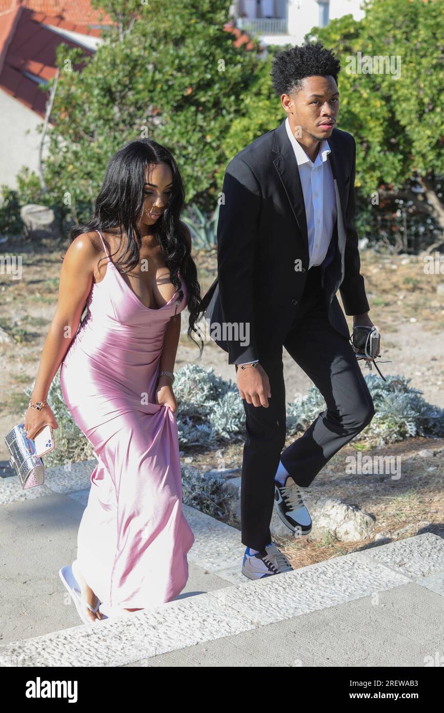 Dubrovnik, Croatia. 29th July, 2023. Portland Trail Blazers basketball ...