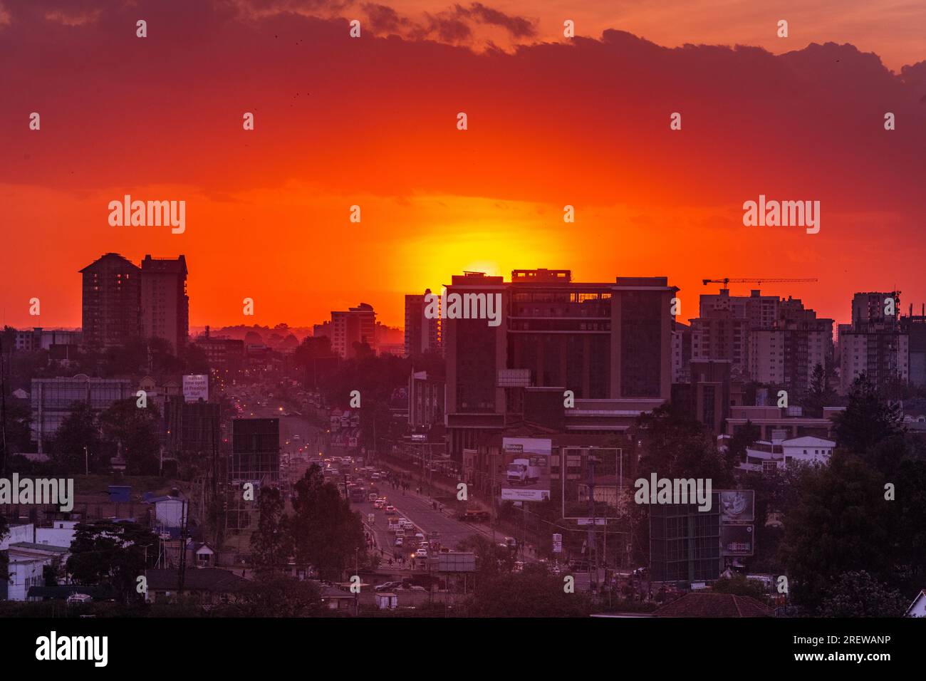 Nairobi central square hi-res stock photography and images - Alamy