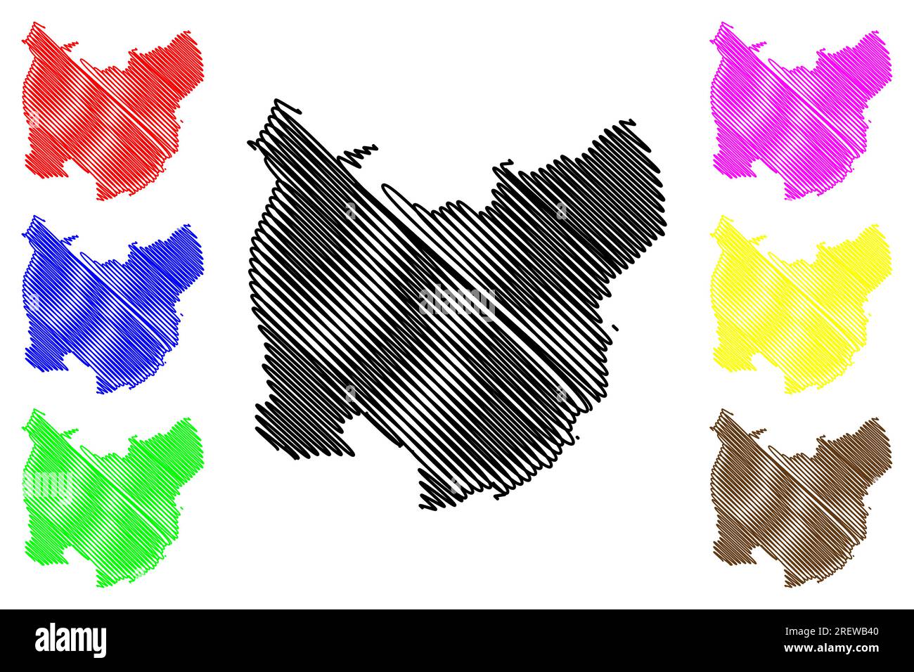 Map of redbridge hi-res stock photography and images - Alamy