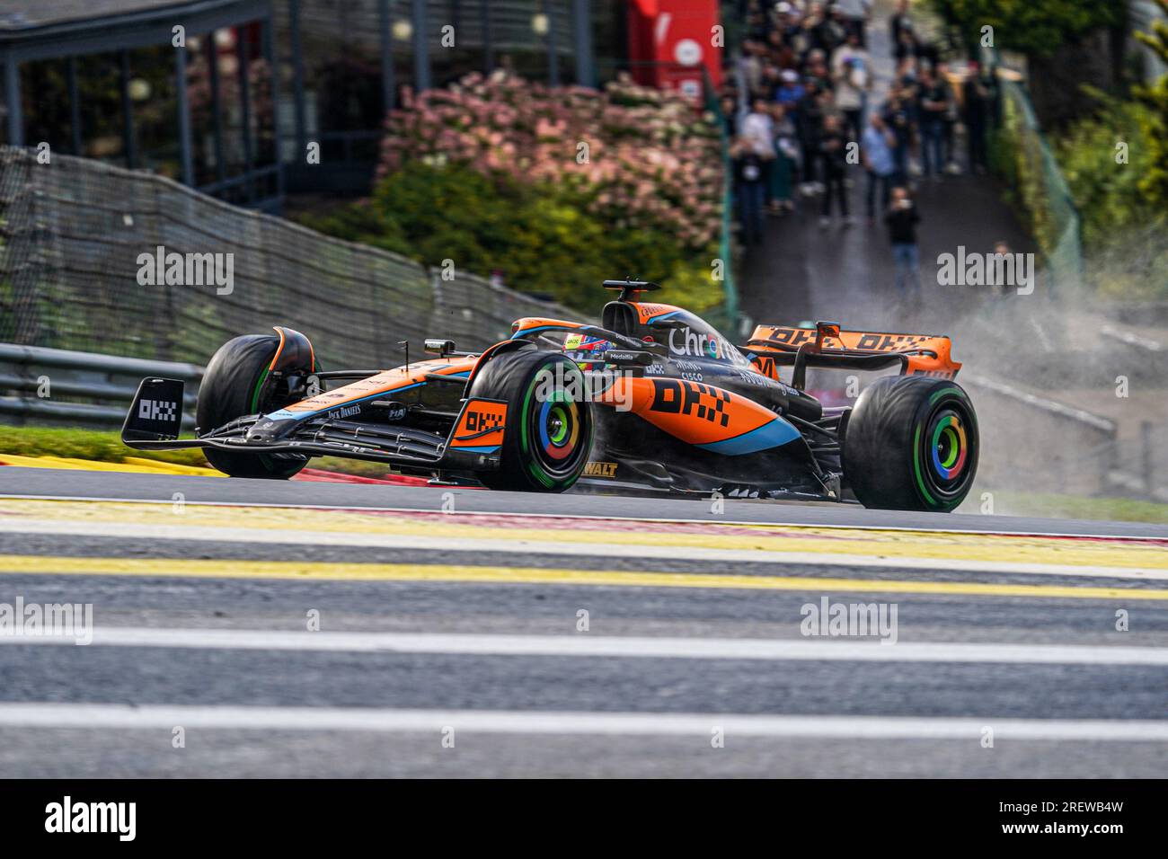 Oscar Piastri (AUS) McLaren F1 Team during Sprint Race on Saturday Jul ...