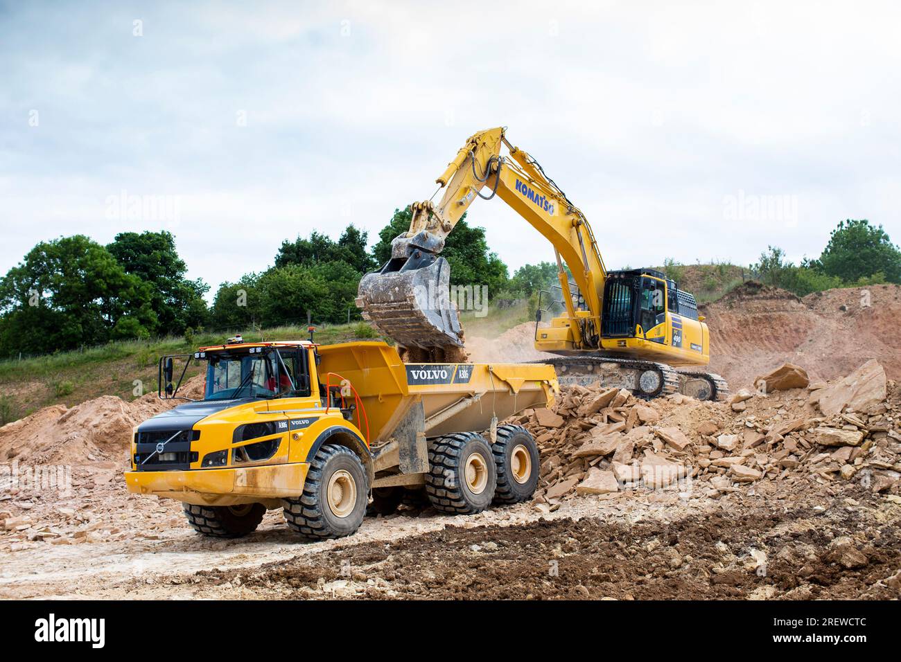 Aggregates processing plant hi-res stock photography and images - Alamy