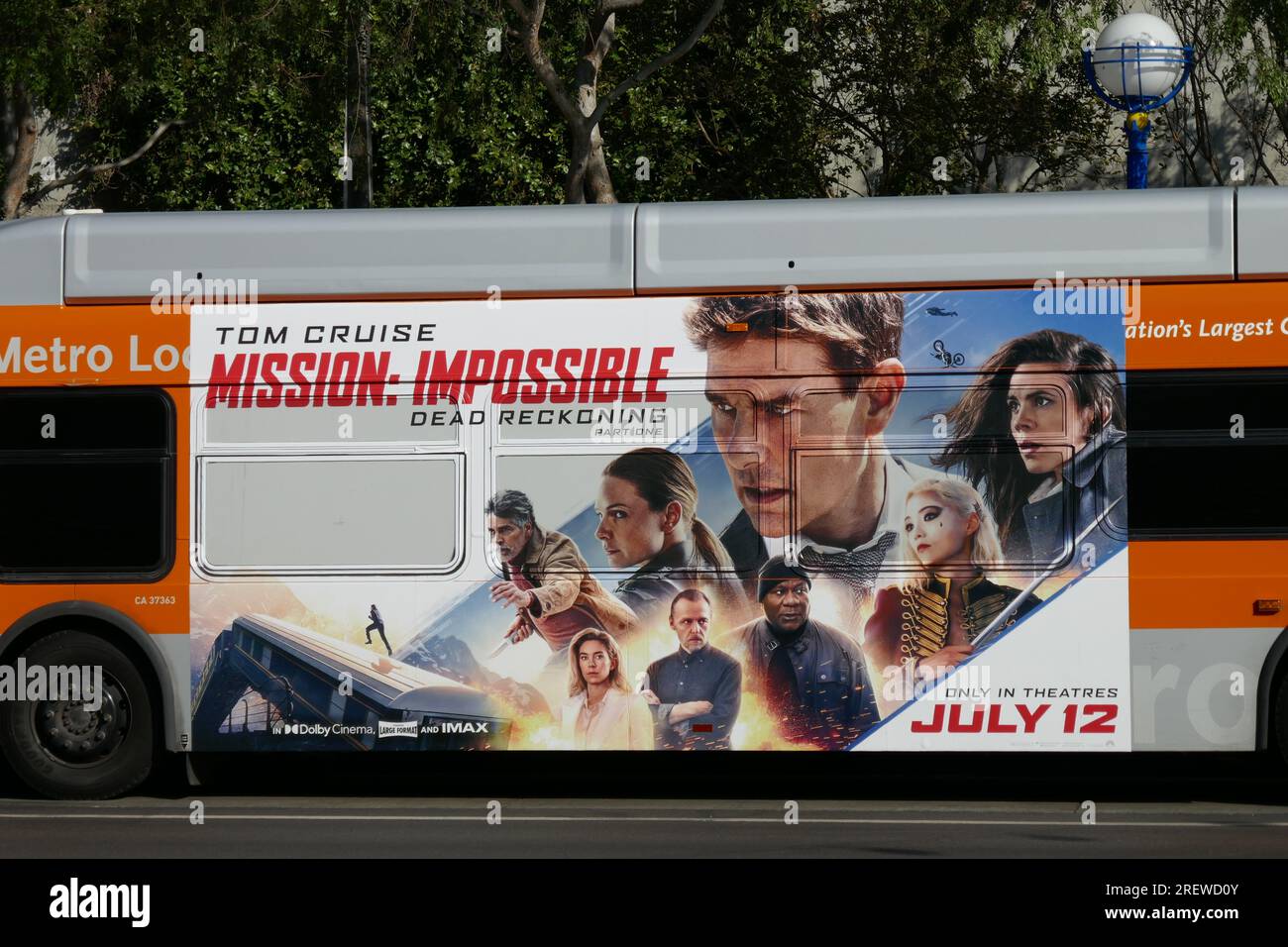 Los Angeles, California, USA 29th July 2023 Tom Cruise Mission ...
