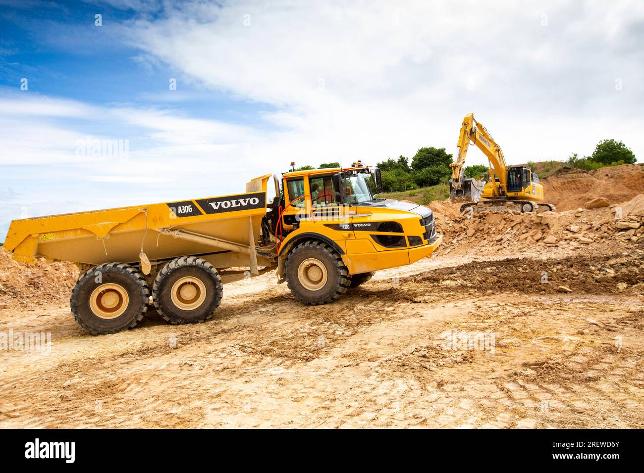 Komatsu grader hi-res stock photography and images - Alamy