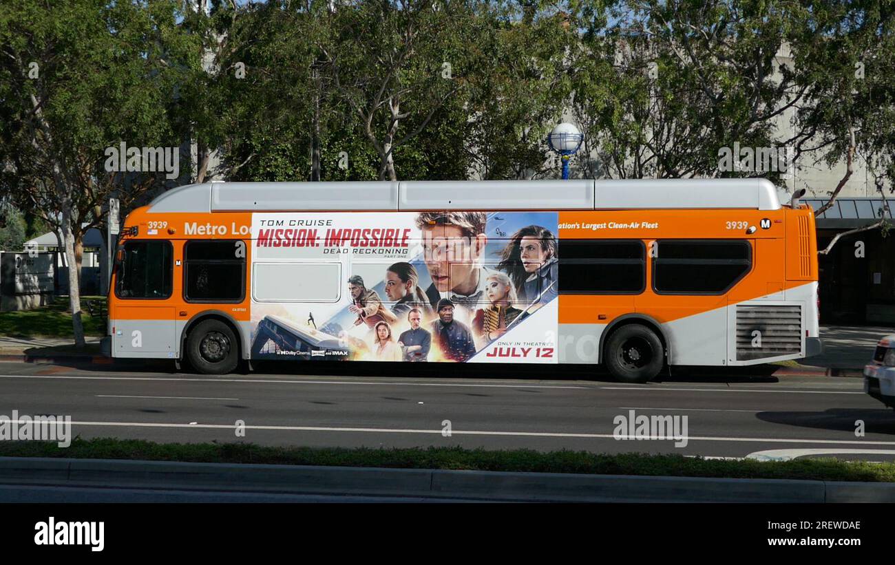Los Angeles, California, USA 29th July 2023 Tom Cruise Mission ...