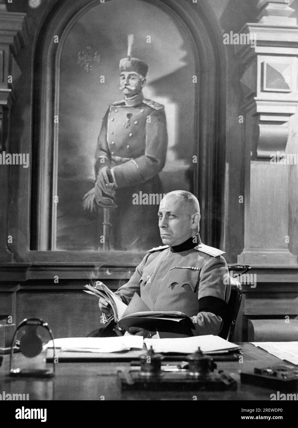 ERICH von STROHEIM as General Simovic in ULTIMATUM 1938 directors ...