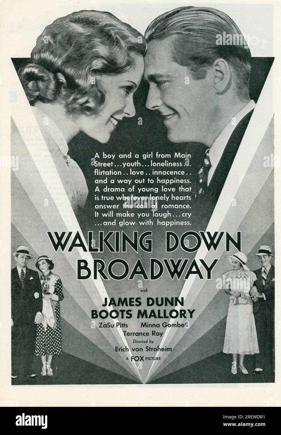 JAMES DUNN BOOTS MALLORY ZASU PITTS MINNA GOMBELL and TERRANCE RAY in ...