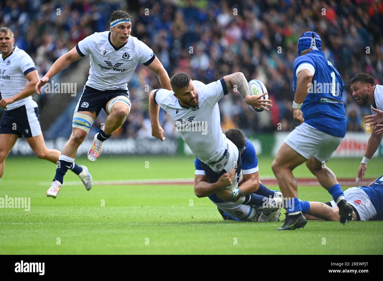 Murrayfield Stadium. Edinburgh.Scotland, UK. 29th July, 2023. Rugby ...