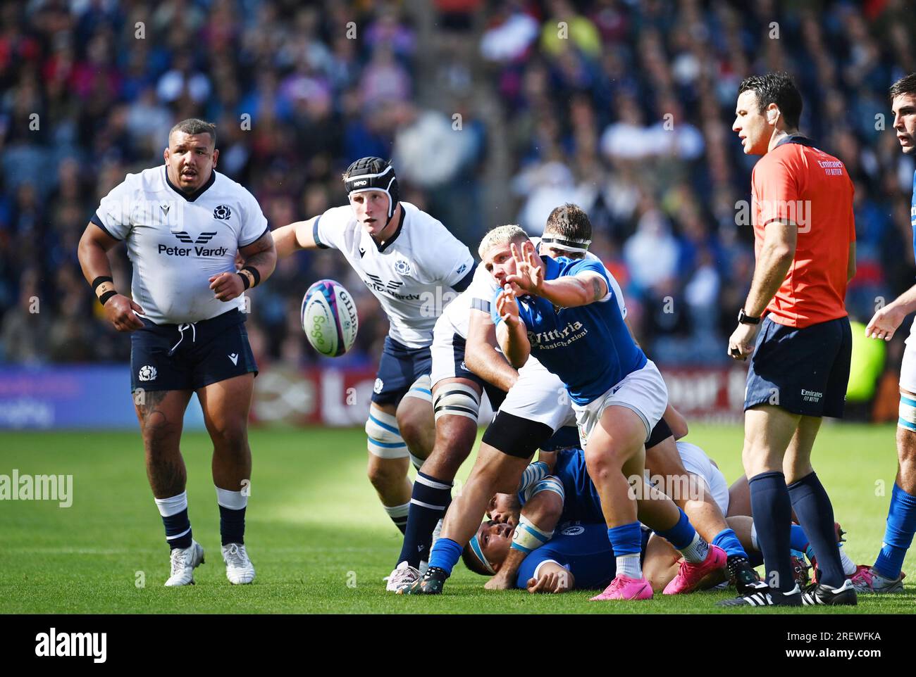Murrayfield Stadium. Edinburgh.Scotland, UK. 29th July, 2023. Rugby ...