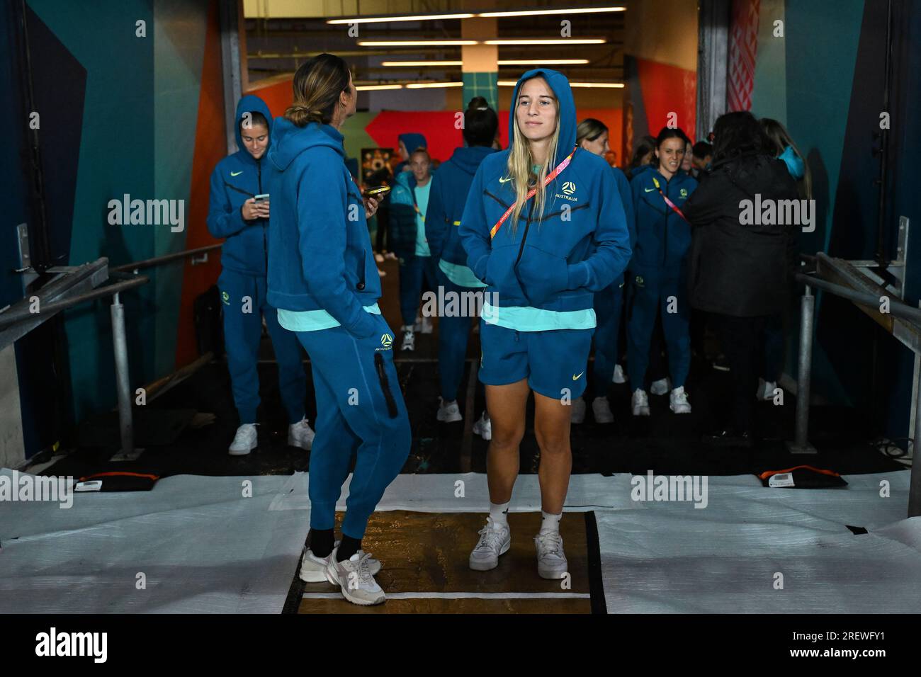 Melbourne, Australia. 30th July, 2023. Courtney Nevin of the Matildas ...
