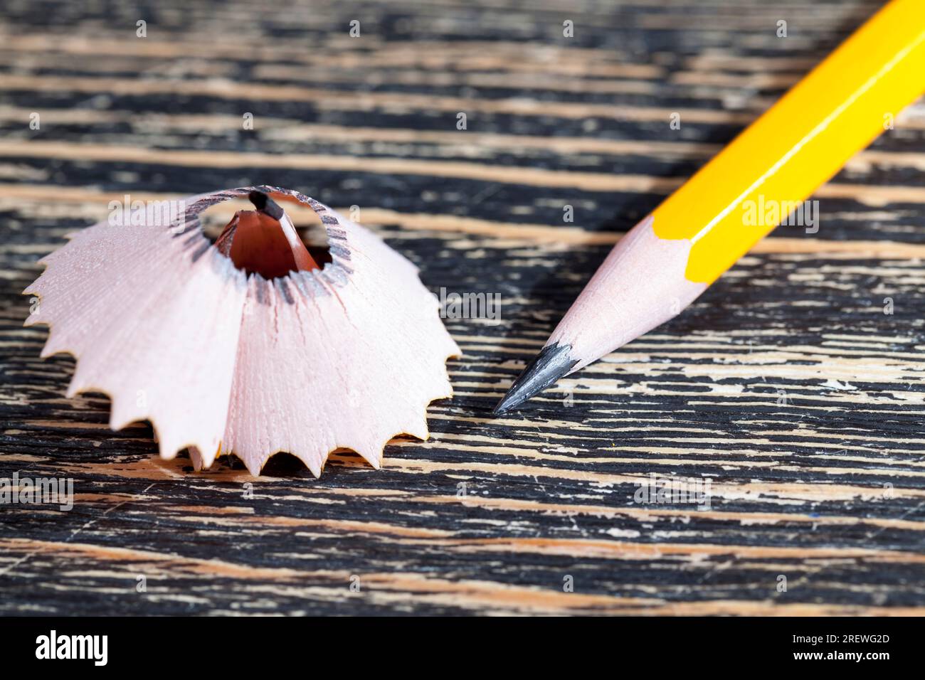 solid color wooden pencils with gray lead for drawing and creativity ...