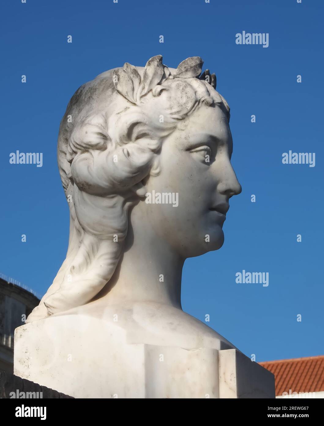 Sculpture of the famous portuguese opera singer Luisa Todi in Setubal ...