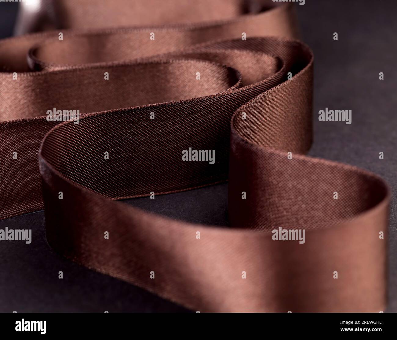 smooth and soft packaging ribbon, brown satin ribbon for different ...