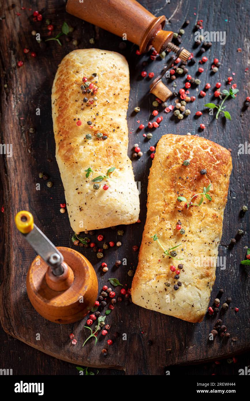 Spicy pepper buns made of wheat and spicy pepper. Rolls made from ...