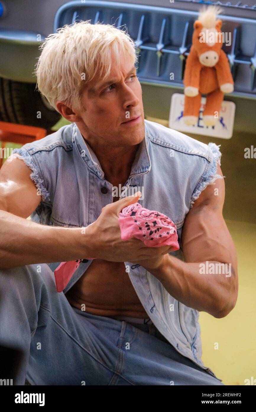 Ryan Gosling Fake Muscles Barbie
