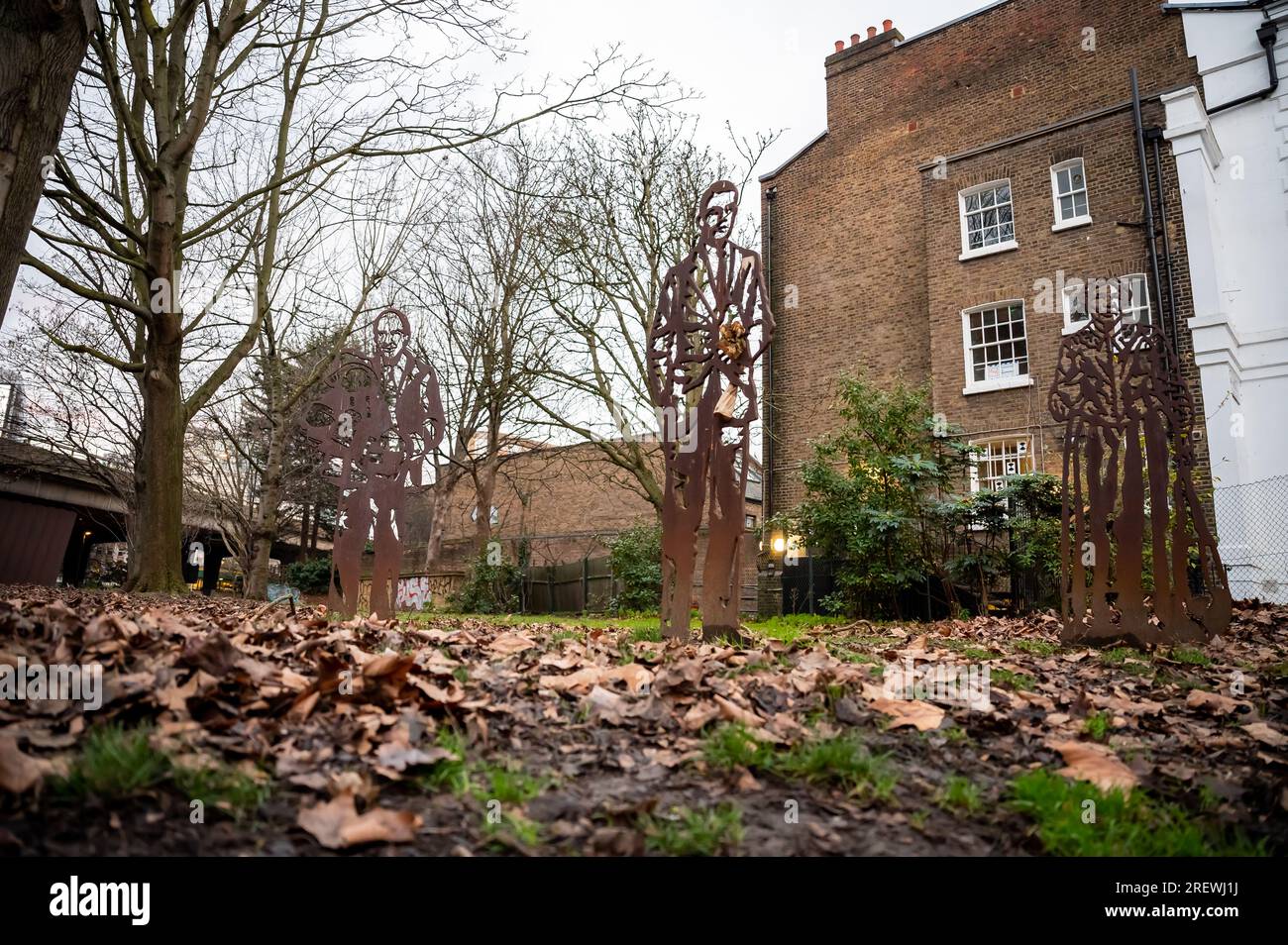 Alan Turing Sculpture Memorial, Paddington, London Stock Photo - Alamy