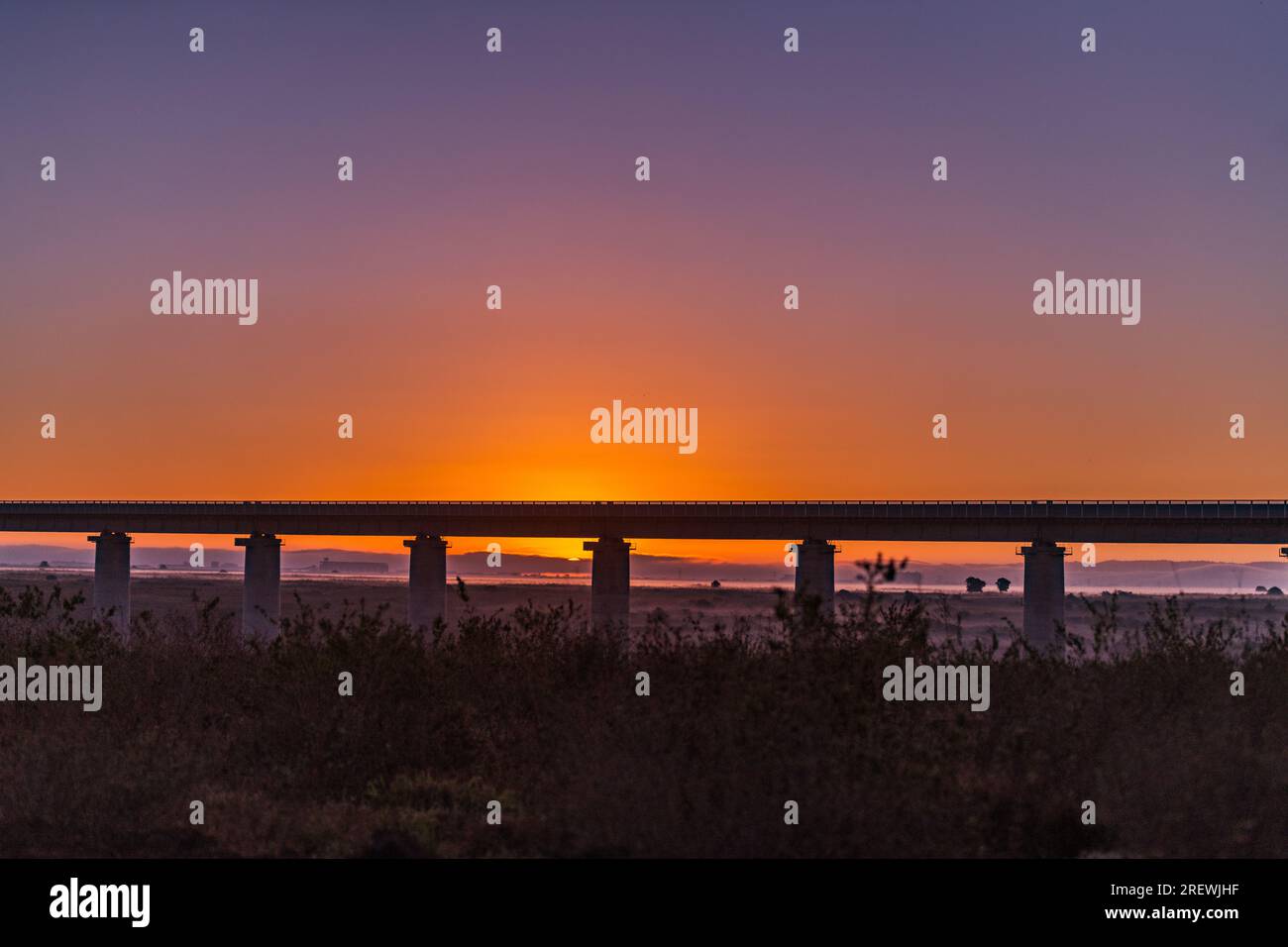 Nairobi National Park Kenya Standard Gauge Railway Line SGR Bridge ...