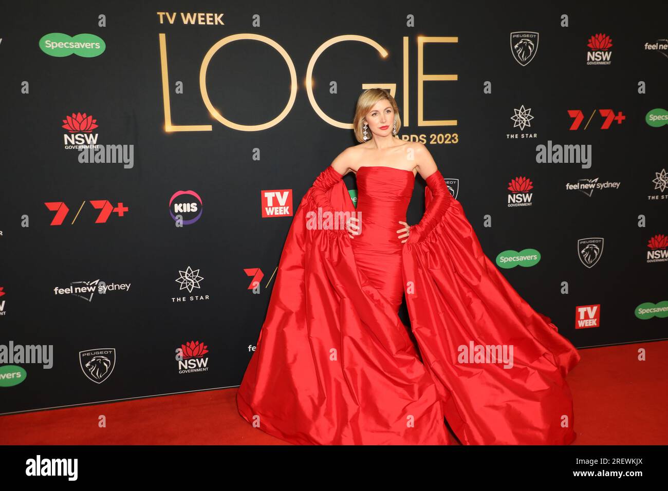 Sydney, Australia. 30th July 2023. Emma Hamilton arrives on the red ...