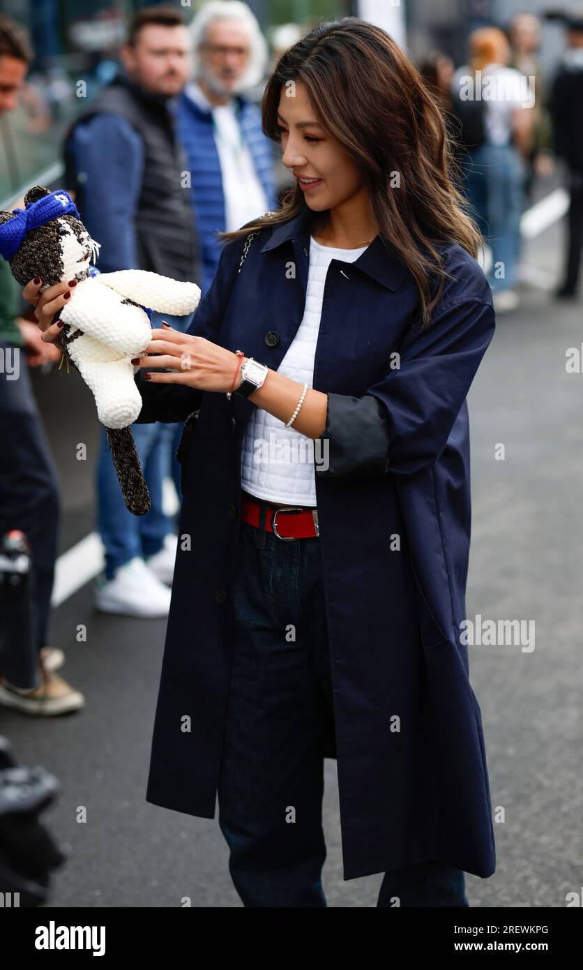 Muni "Lily" He (CHN), F1 Grand Prix of Belgium at Circuit de Spa ...