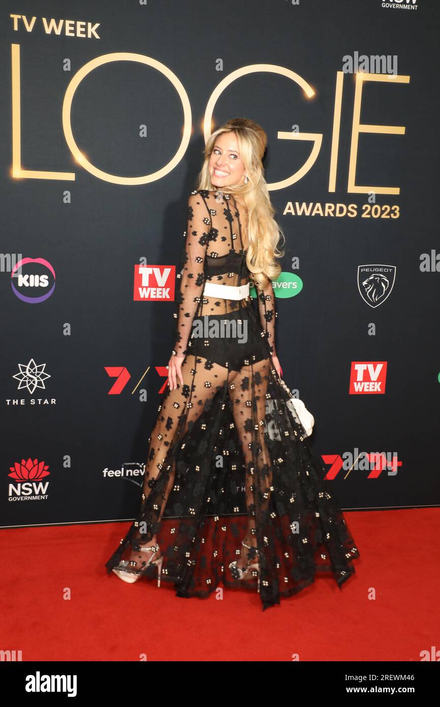 Sydney, Australia. 30th July 2023. Jacqui Purvis arrives on the red ...