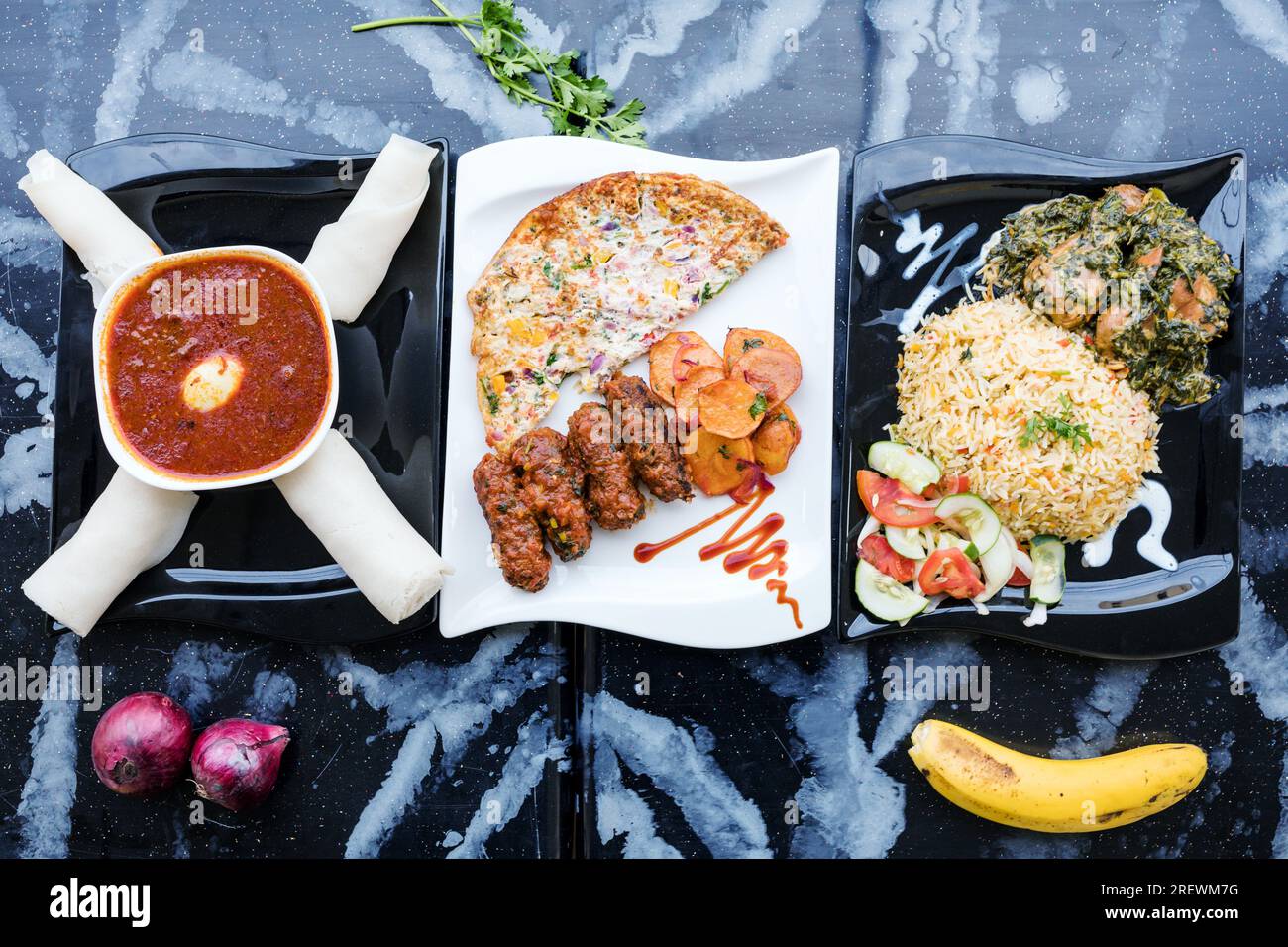 Nyama Choma Sukuma wiki Pilau Ugali Chapati Githeri Mandazi Mukimo ...