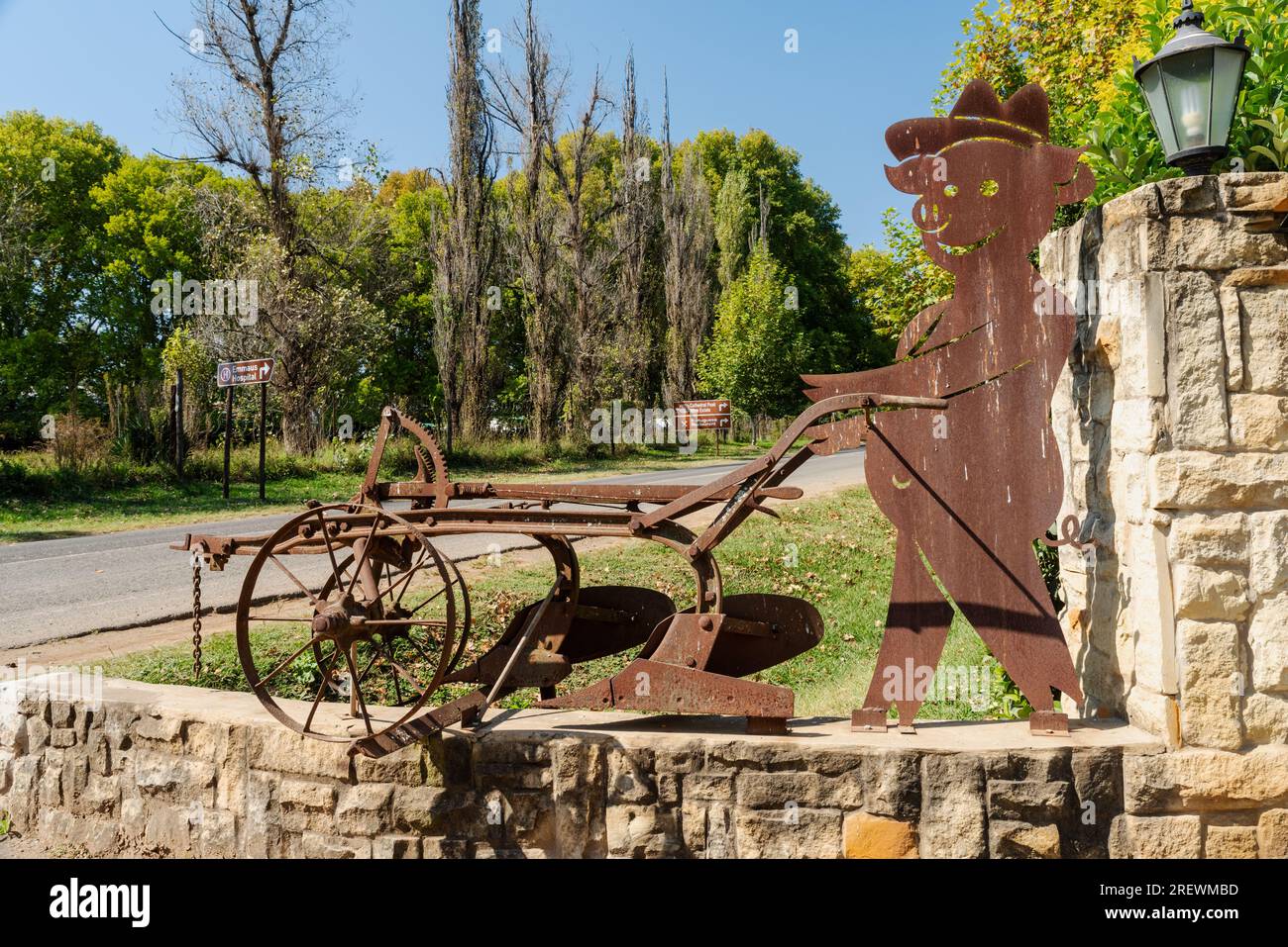 Metal plough hi-res stock photography and images - Alamy