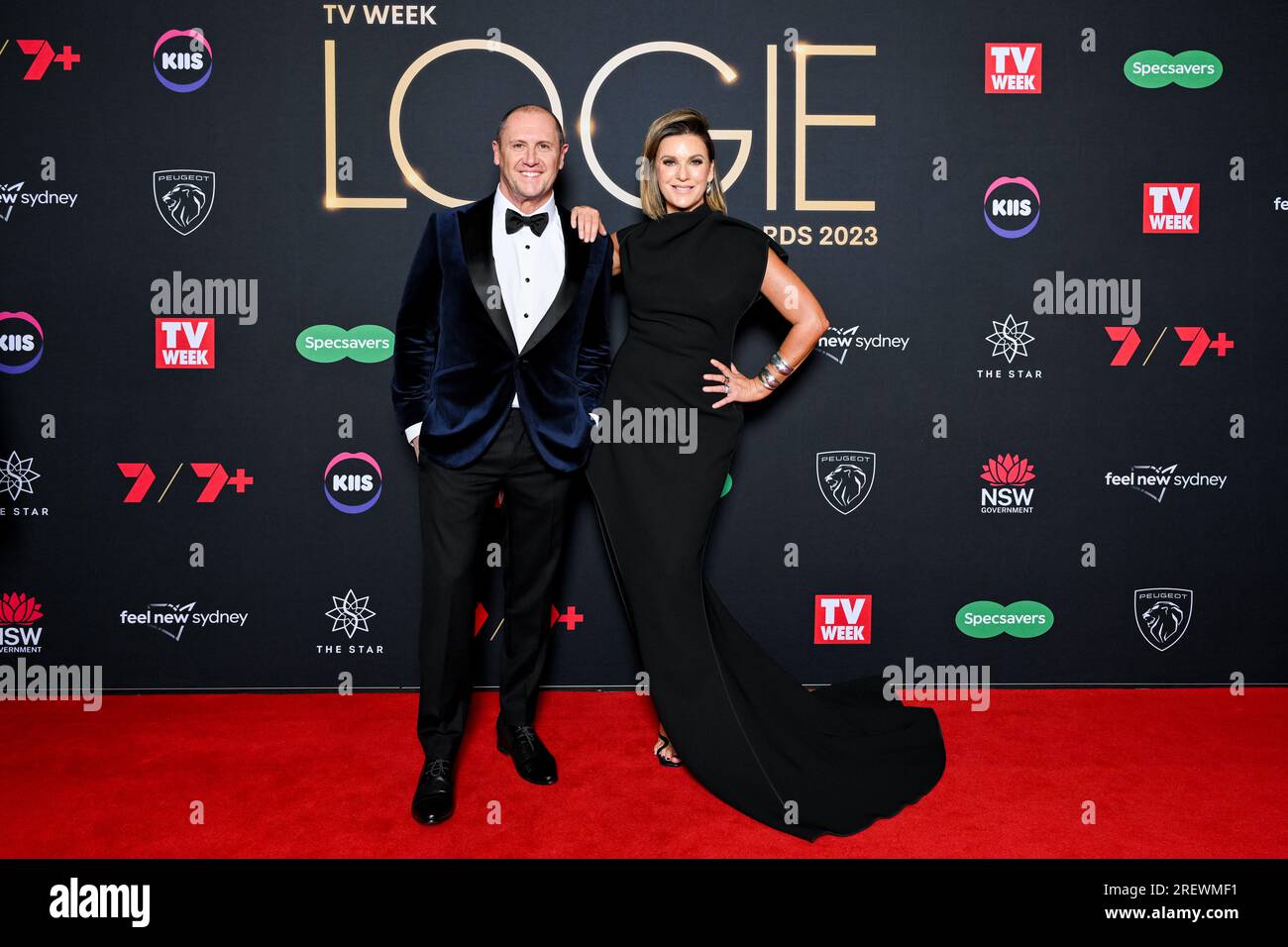 Sydney, Australia. 30th July, 2023. Larry Emdur and Kylie Gillies ...