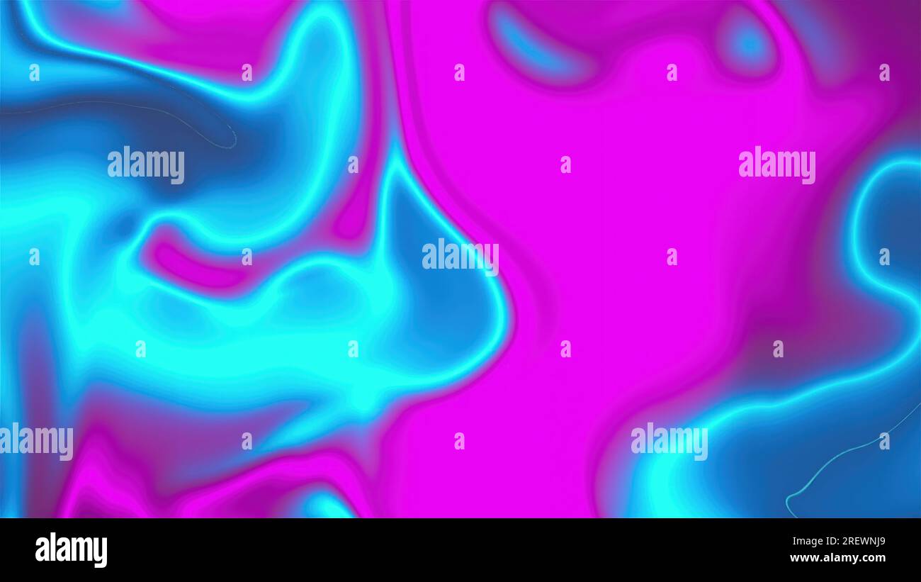 Wavy neon lines computer hi-res stock photography and images - Alamy