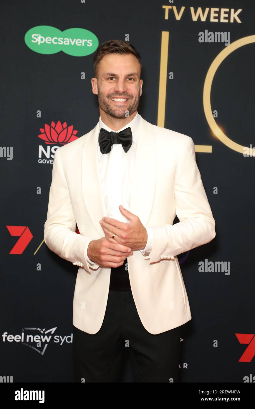 Sydney, Australia. 30th July 2023. Beau Ryan arrives on the red carpet ...