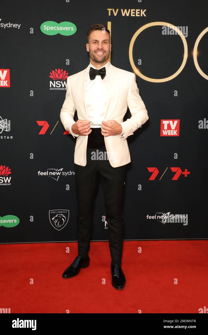 Sydney, Australia. 30th July 2023. Beau Ryan arrives on the red carpet ...