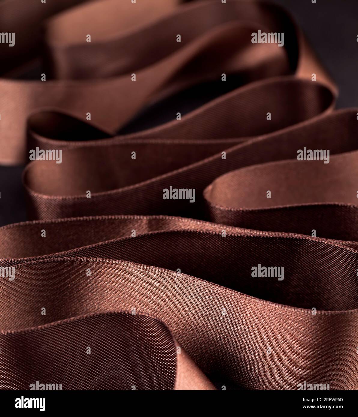 brown satin ribbon for different purposes, beautiful brown satin ribbon ...
