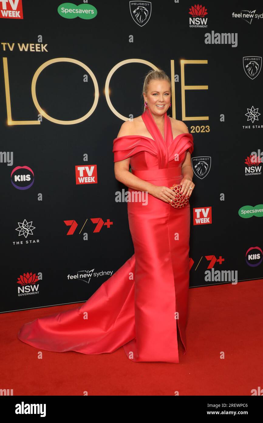 Sydney, Australia. 30th July 2023. Samantha Armytage arrives on the red ...