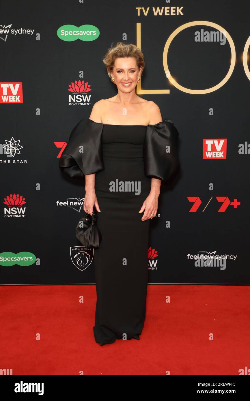 Sydney, Australia. 30th July 2023. Deborah Knight arrives on the red ...