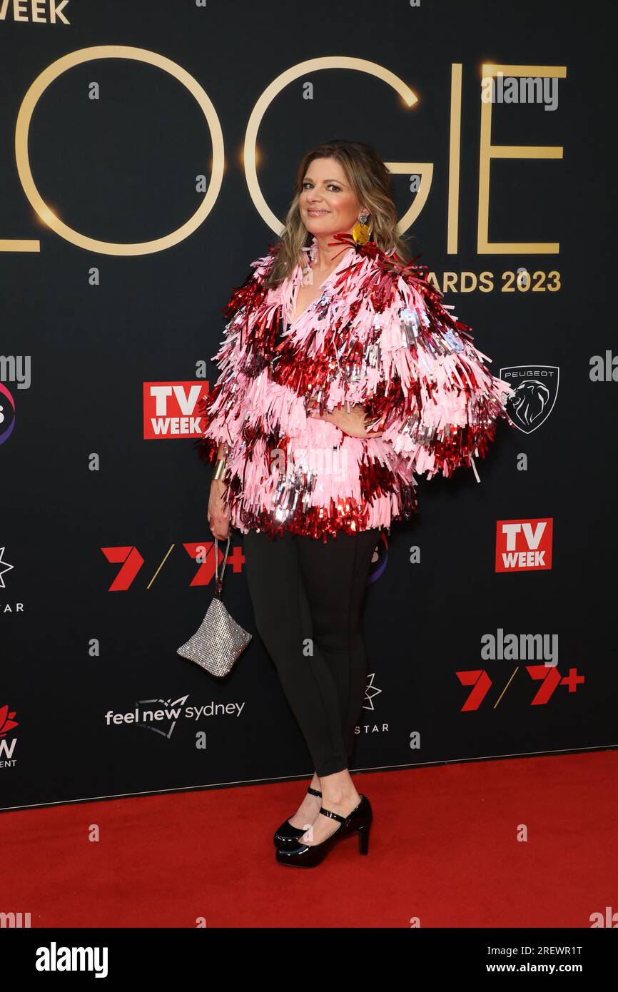 Sydney, Australia. 30th July 2023. Julia Zemiro arrives on the red ...
