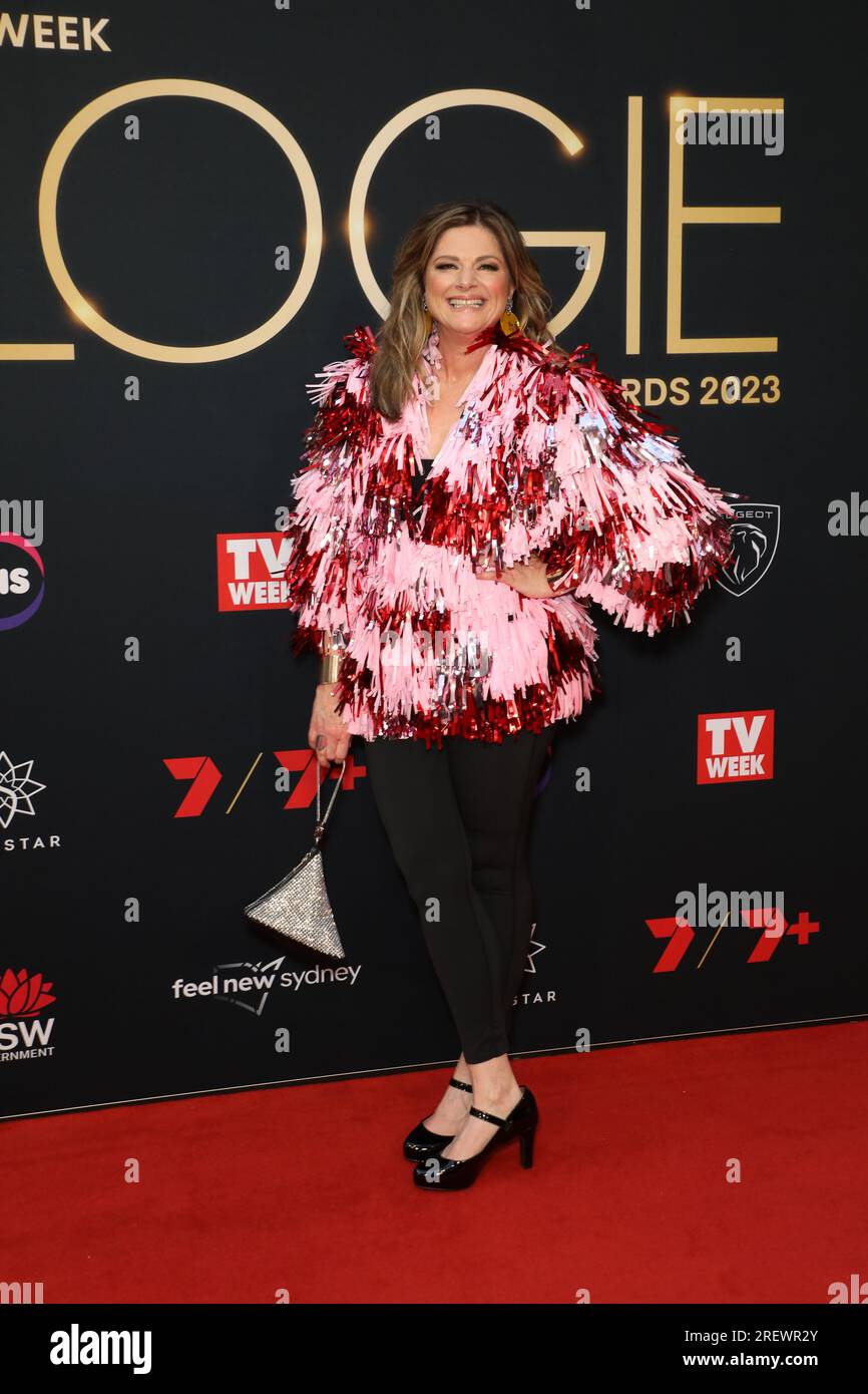 Sydney, Australia. 30th July 2023. Julia Zemiro arrives on the red ...