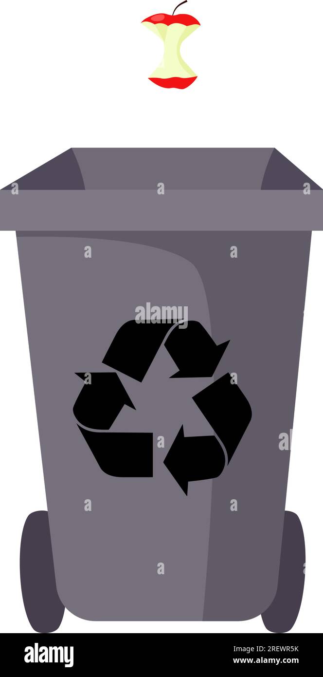 Apple core logo hi-res stock photography and images - Alamy